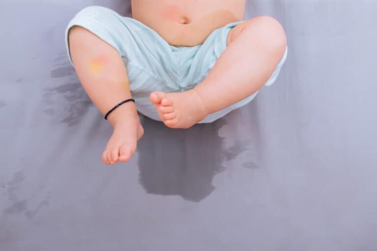 Baby Peeing Through Their Diaper Every Night? - The Early Weeks
